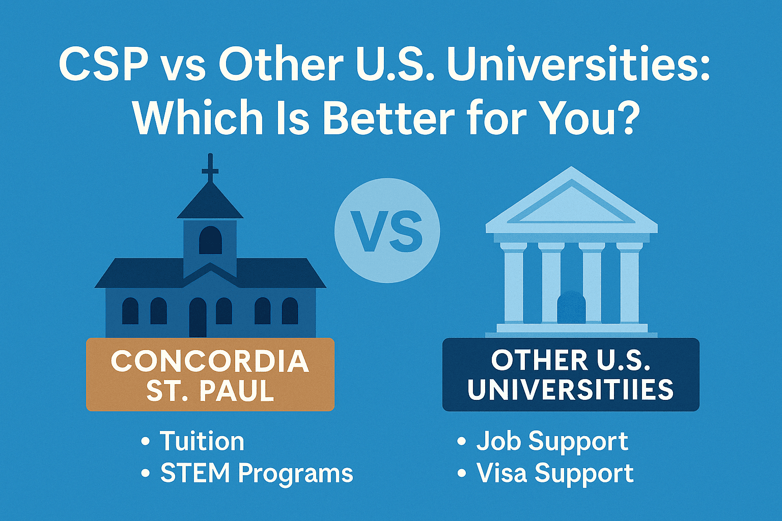 CSP vs Other U.S. Universities: Which Is Better for You? | Hexallt Abroad